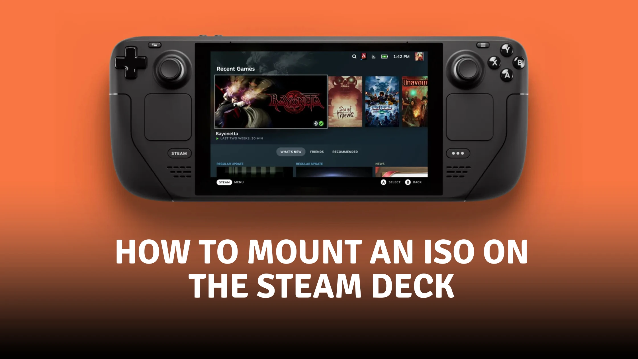 How to mount an ISO on the Steam Deck | Zihad Labs